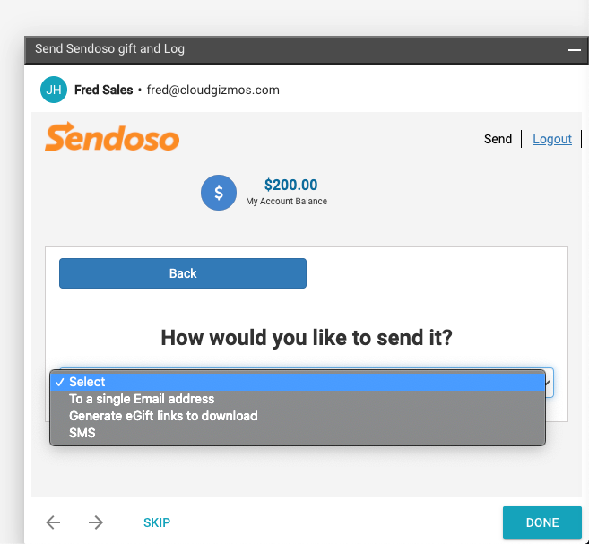 Groove Integration – Sendoso