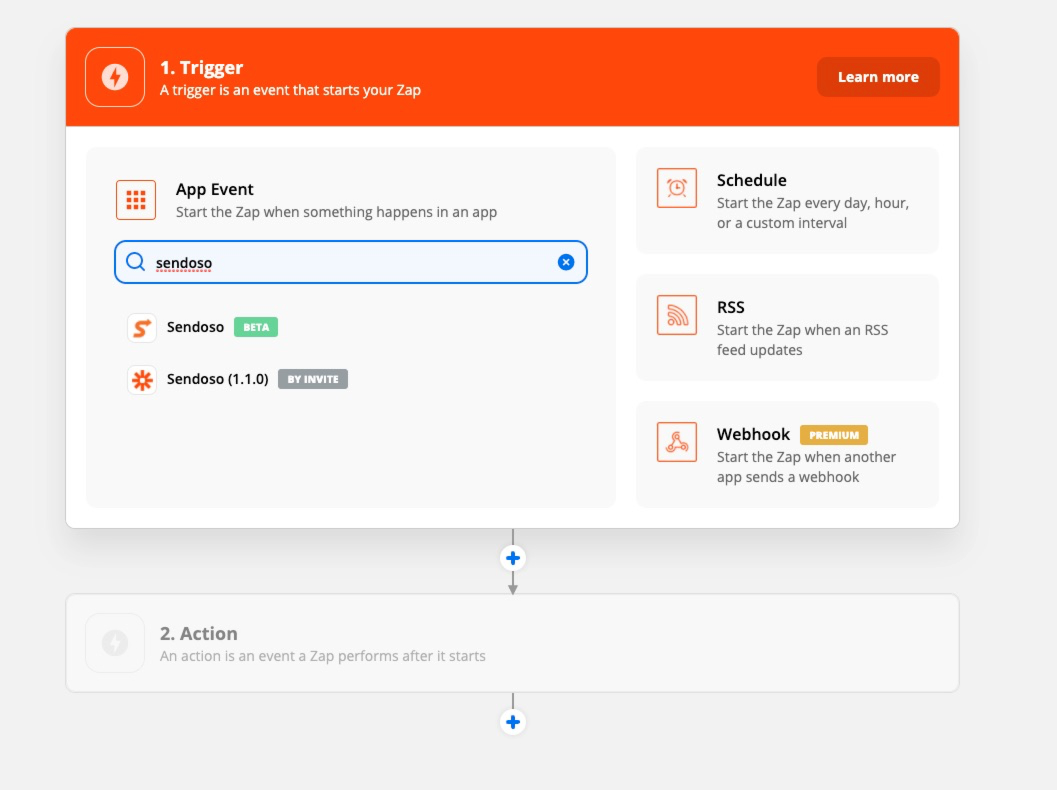 Zapier Integration – Sendoso