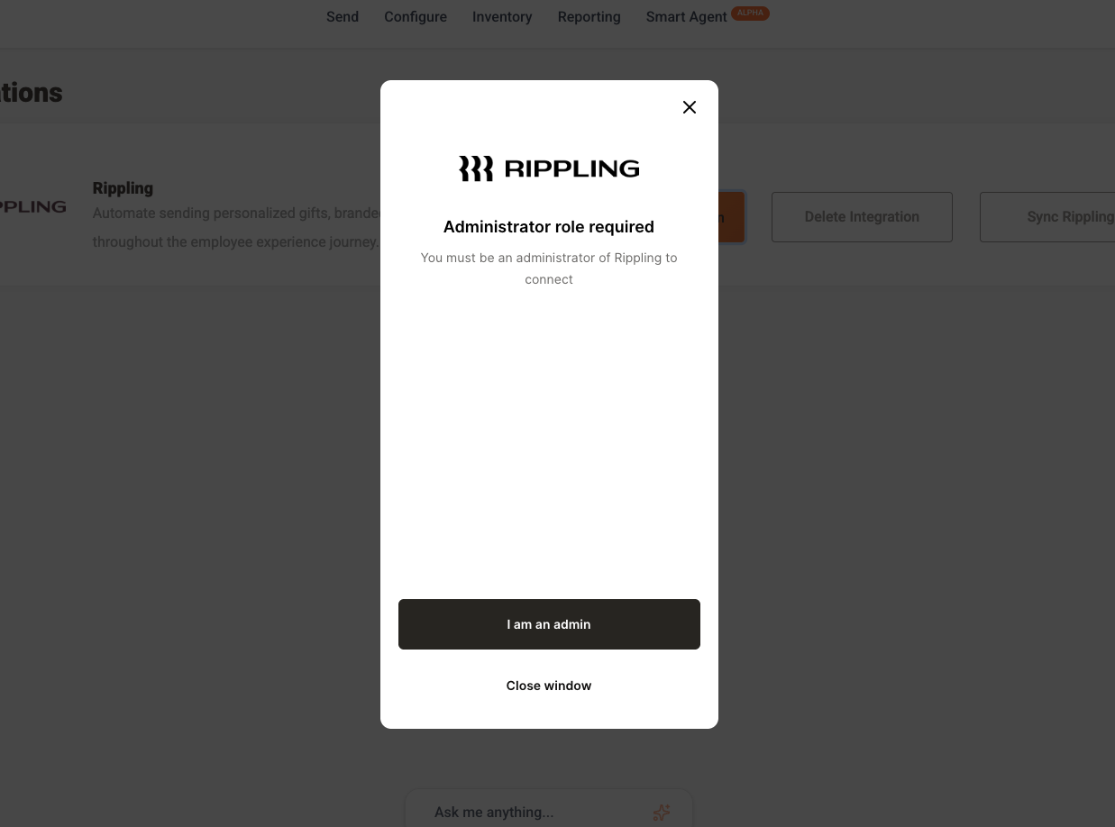 Rippling Integration – Sendoso